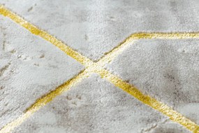 Dywany Łuszczów Kusový koberec Core 1818 Geometric ivory/gold Rozměry koberců: 180x270