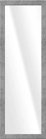 Zrcadlo v rámu Lahti, 47 × 127 cm, šedý beton