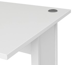 Kancelářský stůl Prima 80400/71 bílý/bílé nohy