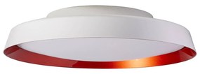 LED stropní svítidlo Boop! Ø54cm bílá/červená