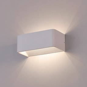 ACB Iluminacion Nástěnné LED svítidlo ICON, š. 20 cm, 10,5W, CRI90, CCT switch 2700-3000K Barva: Černá, Stmívání: DALI/PUSH