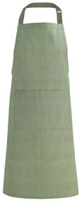 Södahl Kuchyňská zástěra z organické bavlny 70X90 Chambray Olive