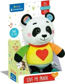 Clementoni Mazlící plyšová Panda se zvuky / od 0 měsíců