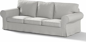 Potah na pohovku IKEA Ektorp 3-místná rozkládací, NOVÝ MODEL 2013 barva šedá látka pletený vzor