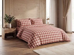 Flanelové povlečení TARTAN HEART barevné Rozměr povlečení: 70 x 90 cm | 140 x 200 cm