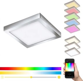 Eglo 98561 - LED RGBW Stmívatelné stropní svítidlo FUEVA-C LED/21W/230V BT IP44