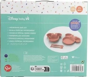 STOR Dětská jídelní sada 4v1 Minnie Mouse