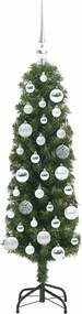 Umělý vánoční stromeček Zelená 120 cm PVC, ocel a plast 3394926