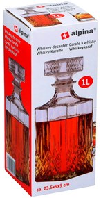 Alpina Karafa na whisky, 1 l