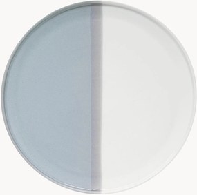 Sada porcelánových mělkých talířů Double, 4 díly