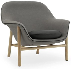 Normann Copenhagen designová křesla Drape Lounge Chair Low Wood
