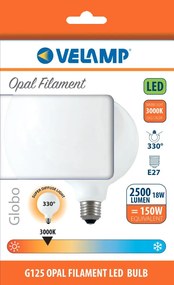 VELAMP OPAL FILAMENT žárovka 18W, E27, 3000K