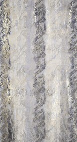 ZATEMŇOVACÍ ZÁVĚS NA KROUŽCÍCH SOFI 135X250 CM VZOROVANÁ