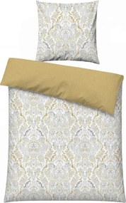 XXXLutz POVLEČENÍ, vícebarevná, hořčicově žlutá, 155/220 cm - Online Only povlečení - 003808018102