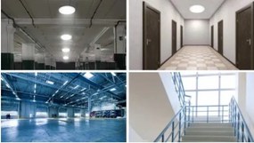 Led stropní svítidlo ORNO Adviti AD-PL-6118WLPM4, 12W, 4000k, IP65, bílé