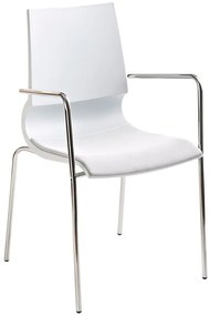 MAXDESIGN - Plastová židle s područkami RICCIOLINA 3110