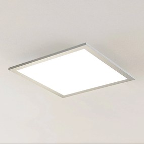 Prios LED panel Gelora, 40 cm, 4 000 K, stříbrná barva, hliník