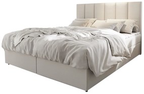 Expedo Čalouněná postel boxspring KARDI, 160x200, soft 17 + topper