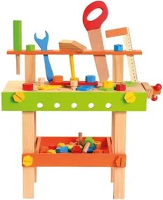 Bino Dětský pracovní stůl s nářadím / od 3 let
