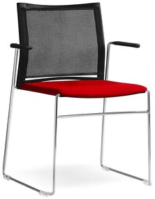 RIM - Konferenční židle WEB 111 s područkami