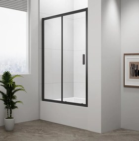 Polysan Polysan, DEEP BLACK sprchové dveře 1100x1650mm, čiré sklo, MD1116B