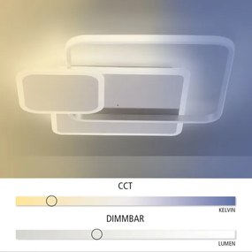Paul Neuhaus 8319-55 - LED Stmívatelné stropní svítidlo EMILIO LED/53W/230V + DO
