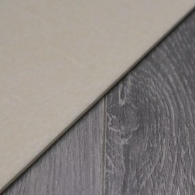 Gerflor, PVC podlaha - lino AladinTex Ultra 1442 Valencay pecan, na míru, šíře 4m, šedá, filc, chodba / předsíň
