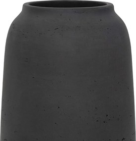 Stolní váza MONTI, sklolaminát, výška 28 cm, antracit