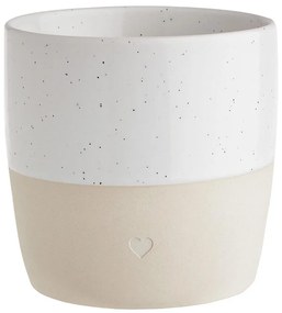ME TIME Hrnek srdce 350 ml - bílá