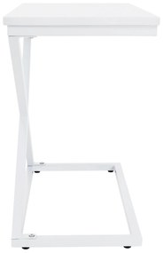 Bílý příruční stolek Cabite