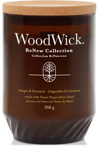WoodWick – ReNew svíčka Ginger & Turmeric (Zázvor a kurkuma) Velikost: velká 368 g