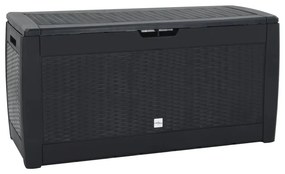 Zahradní úložný box antracitový 119 x 48 x 60 cm polypropylen 152197