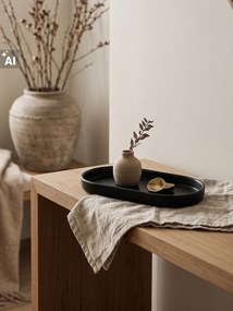 Sinsay - Oválný dekorativní tác - černá