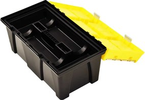 Box na nářadí plast 595 x 337 x 316 mm žlutý 146270