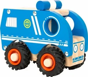 Small Foot Dřevěné policejní auto / od 18 měsíců