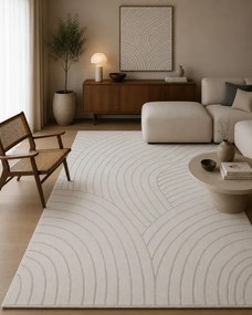 Koberec ZEN GARDEN 2402 bílý