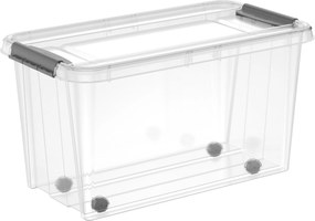 Úložný box siguro pro box 70 l, 39,5 x 39 x 72 cm clear