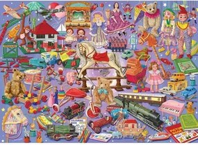 GIBSONS Puzzle Oblíbené hračky / 1000 dílků / 68x49 cm