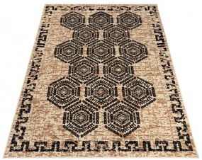 Moderní kusový koberec ATENA FH13A krémový Rozměr: 120x170 cm