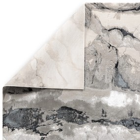 Šedý  koberec Beethoven Quartz Rozměry: 80x150 cm