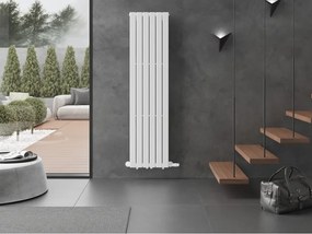 Mexen Boston dekorativní radiátor 1800 x 452 mm, 888 W, bílý - W213-1800-452-00-20