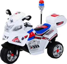 HOMCOM Elektrické motocykl pro děti 3-5 let, elektrický toy motocykl, 3 kola s hudbou, rychlost 3 km/h, světla 112×51×72,5 cm | Aosom