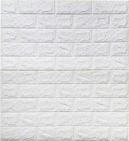 GRACE 3D samolepící panel Cihla bílá