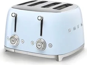 Smeg TSF03PBEU světle modrá / Topinkovač / 2000 W / 4 sloty / 4 topink