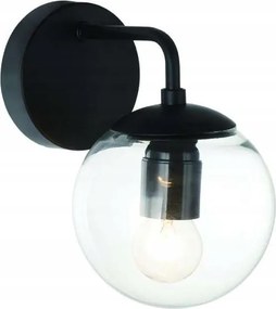 Loftová nástěnná lampa Bao Parette Nero Claro Orlicki Design skleněná Lampa