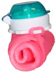 Squeasy Gear Silikonová láhev 480 ml Růžová