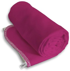 Rychloschnoucí ručník z mikrovlákna - 50x100 cm - Sablio - růžová