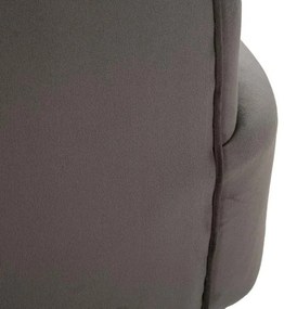Designové křeslo Caerwyn šedé