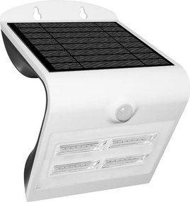 CEN ACSB-321240 SOLÁRNÍ LED ARCADIA 3,2 SENZOR BÍLÁ 3,2W 4000K 400Lm IP65  - CENTURY