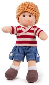 Bigjigs Toys Látková panenka Harry 28 cm